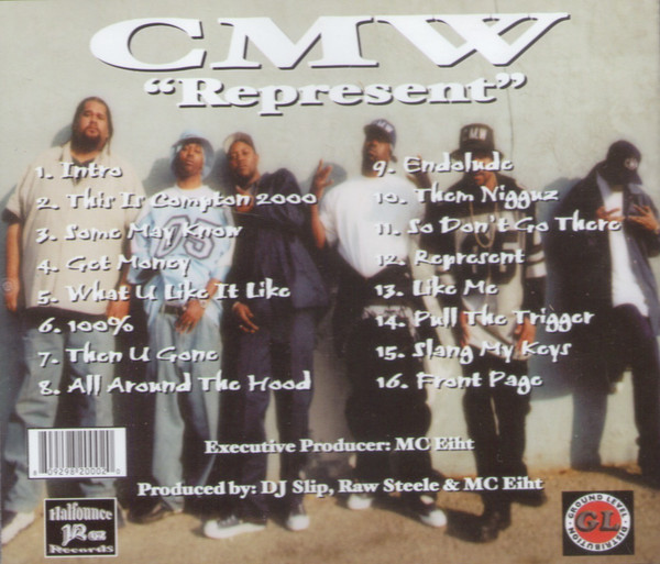 Represent by CMW (CD 2000 Half-Ounce Records Inc.) in Compton | Rap ...