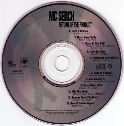 Return Of The Product by MC Serch (CD 1992 Chaos Recordings) in New ...