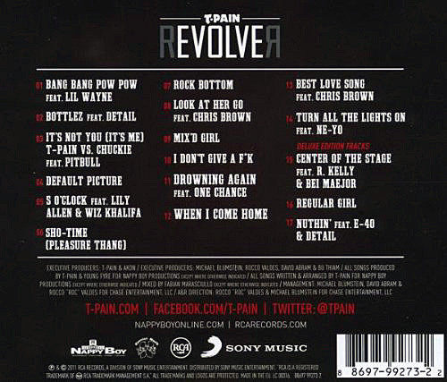 Revolver by T-Pain (CD 2011 Konvict Muzik) in Tallahassee | Rap - The ...