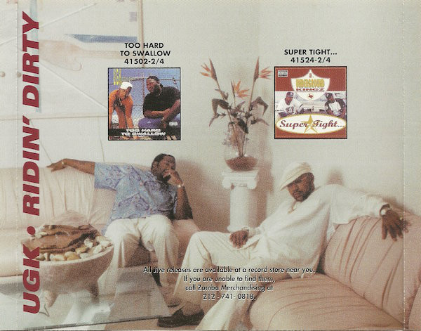 Ridin Dirty by U.G.K. (CD 1996 Jive) in Port Arthur | Rap - The Good Ol ...