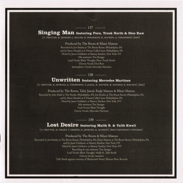 Rising Down by The Roots (CD 2008 Def Jam Recordings) in Philadelphia ...