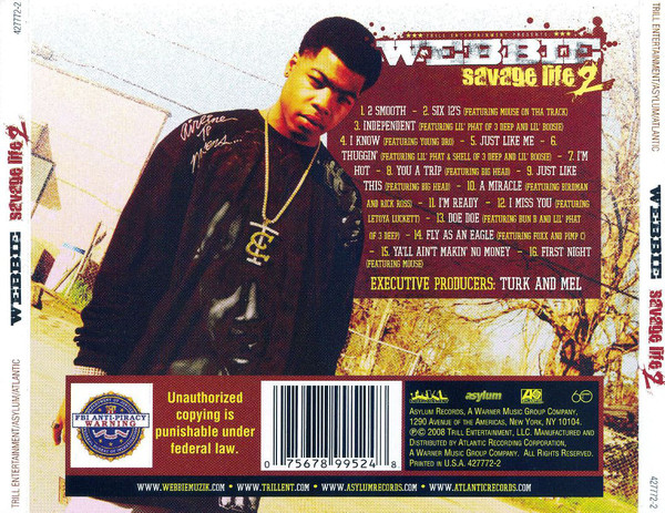 Savage Life 2 by Webbie (CD 2008 Atlantic) in Baton Rouge | Rap - The ...