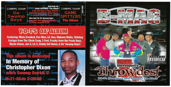 B-Mac (Shell Shocked Records, Swamp Water Records) in Shreveport | Rap ...