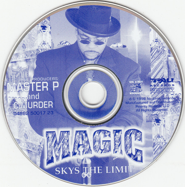 Skys The Limit by Magic (CD 1998 No Limit Records) in New Orleans | Rap ...