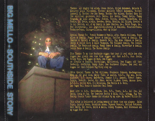 Southside Story by Big Mello (CD 1996 N-Terrorgation Records) in ...