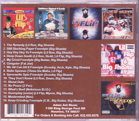 Still Hungry by Big Shasta (CDr 2002 Adam Ant Music) in Houston | Rap ...