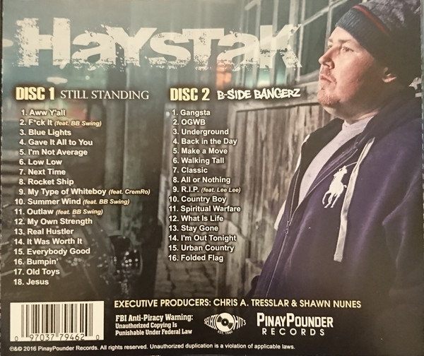Still Standing by Haystak (CD 2016 PinayPounder Records) in Nashville ...