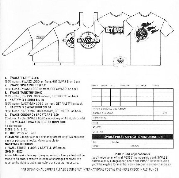 Swass by Sir Mix-A-Lot (CD 1988 Nastymix Records) in Seattle | Rap ...