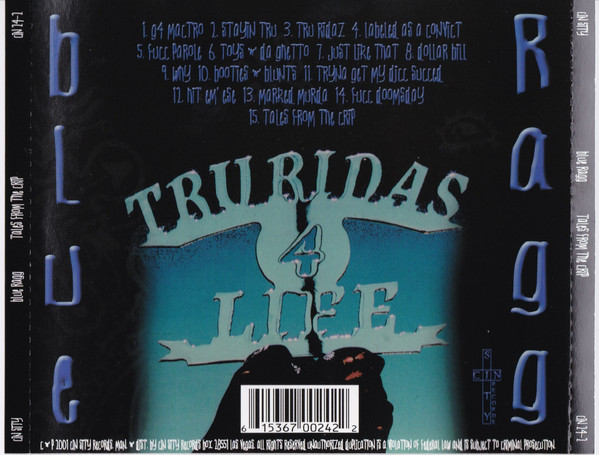 Tales From The Crip by Blue Ragg (CD 2001 Cin Sity Records) in Las ...