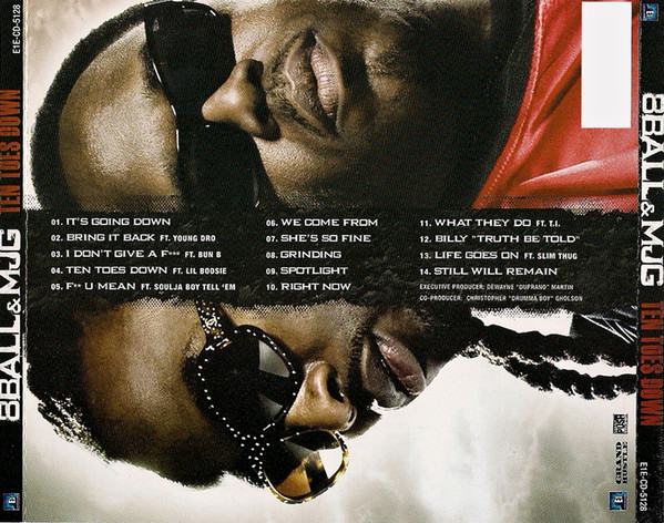 Ten Toes Down by Eightball & MJG (CD 2010 Grand Hustle) in Memphis ...