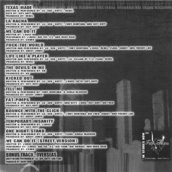 Texas Made by Various (CD 2000 Fat Texas Records) in Houston | Rap ...