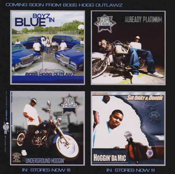 Tha Boss by Slim Thug (CD 2002 Boss Hogg Outlawz) in Houston | Rap ...