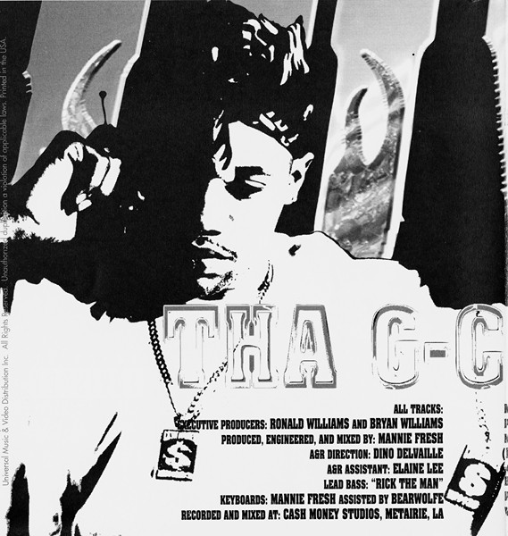 Tha G-Code by Juvenile (CD 1999 Cash Money Records) in New Orleans ...