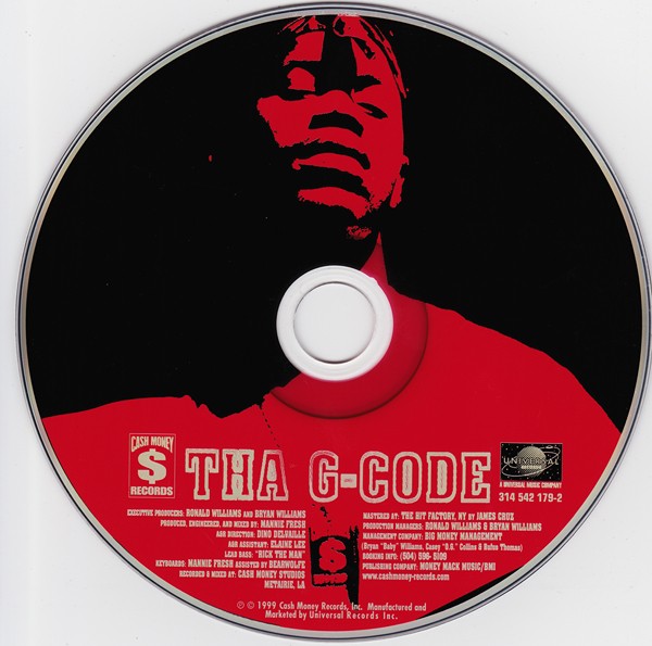 Tha G-Code by Juvenile (CD 1999 Cash Money Records) in New Orleans ...