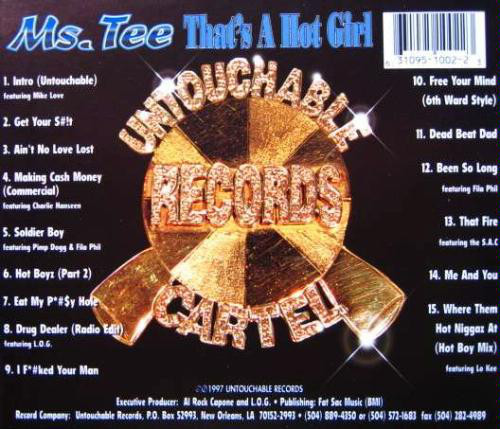 Ms. Tee (Cash Money Records, Untouchable Records) in New Orleans | Rap ...