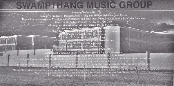 The Album "GAC Inmate" by Guilty As Charged (CD 1996 Swampthang Records ...