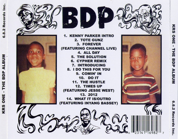The BDP Album by KRS-One (CD 2012 6.8.2. Records) in New York City ...
