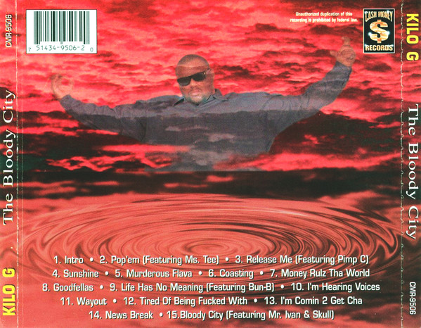 The Bloody City by Kilo-G (CD 1995 Cash Money Records) in New Orleans ...