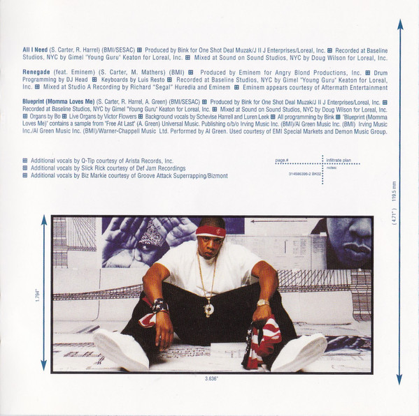 The Blueprint by Jay-Z (CD 2001 Roc-A-Fella Records) in New York City ...