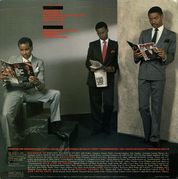 The Champagne Of Rap by Dr. Jeckyll & Mr. Hyde (Vinyl 1985 Profile ...