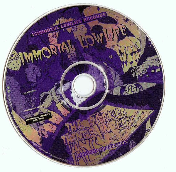 The Darker Things In Life by Immortal Lowlife (CD 1998 Immortal Lowlife ...