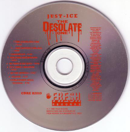 The Desolate One by Just-Ice (CD 1989 Fresh Records) in New York City ...