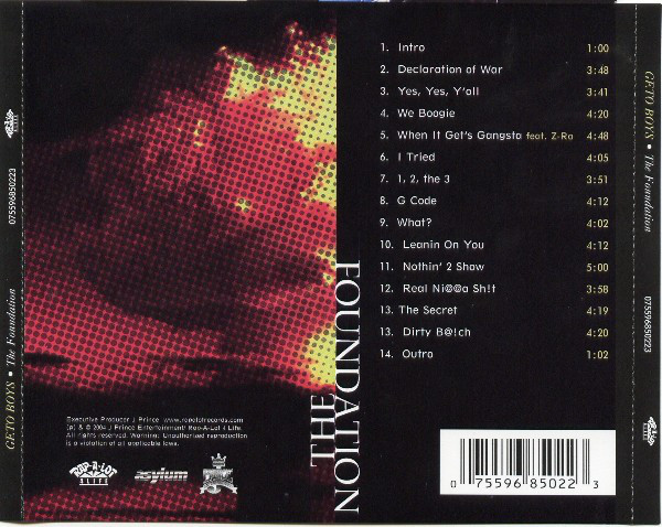 The Foundation by Geto Boys (CD 2005 Rap-A-Lot 4 Life) in Houston | Rap ...