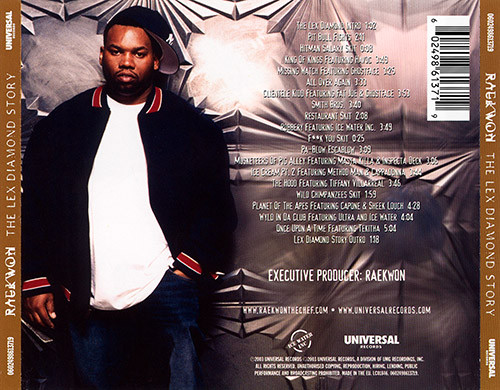 The Lex Diamond Story by Raekwon (CD 2003 Universal Records) in New ...