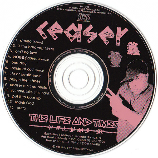 The Life & Times Vol.2 by Ceaser (CD 1997 Fat Bank Records) in New ...
