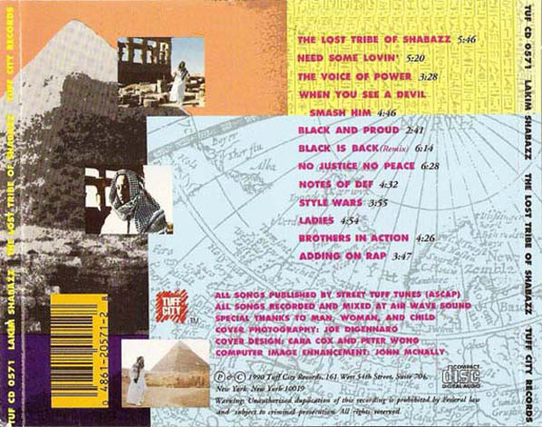 The Lost Tribe Of Shabazz by Lakim Shabazz (CD 1990 Tuff City) in ...