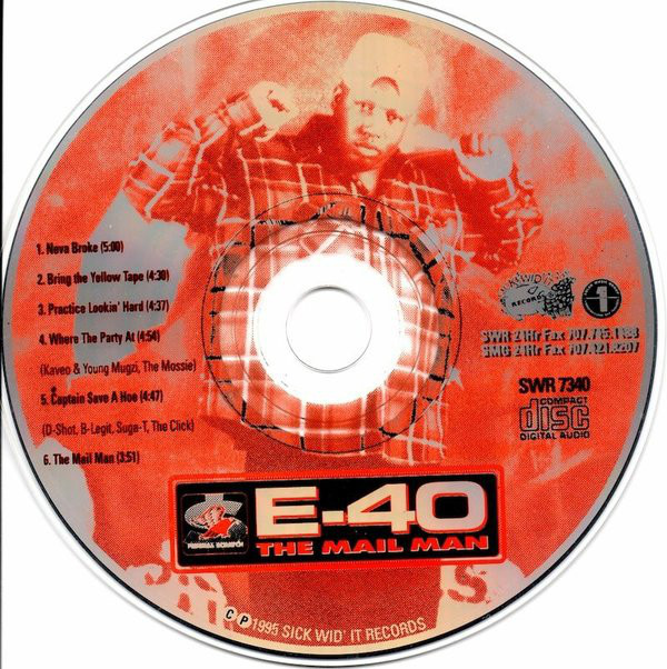 The Mail Man by E-40 (CD 1993 SMG Solar Music Group) in Vallejo | Rap ...