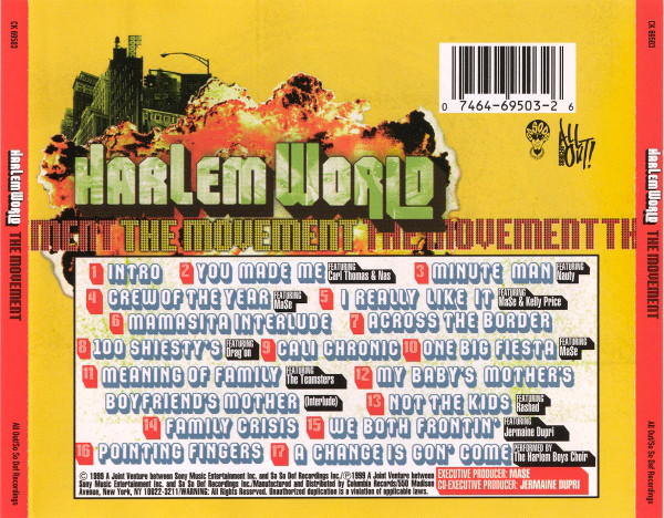 The Movement by Harlem World (CD 1999 All Out!! Records) in New York ...