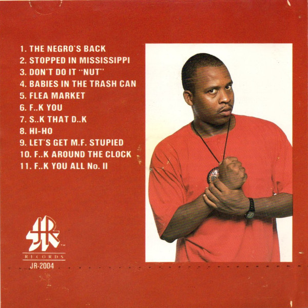 The Negro's Back by Disco Rick (CD 1990 JR Records) in Miami | Rap ...