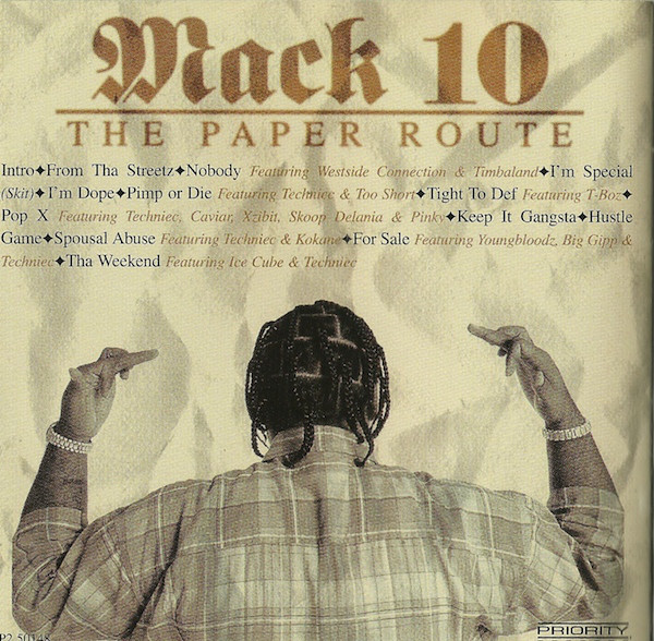 The Paper Route by Mack 10 (CD 2000 Hoo Bangin Records) in Inglewood ...