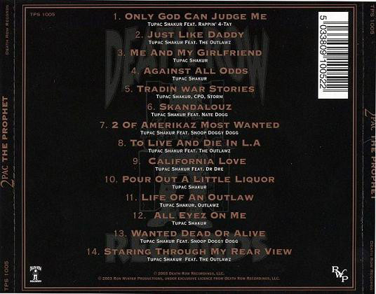 The Prophet by 2Pac (CD 2003 Death Row Records) in Los Angeles | Rap ...