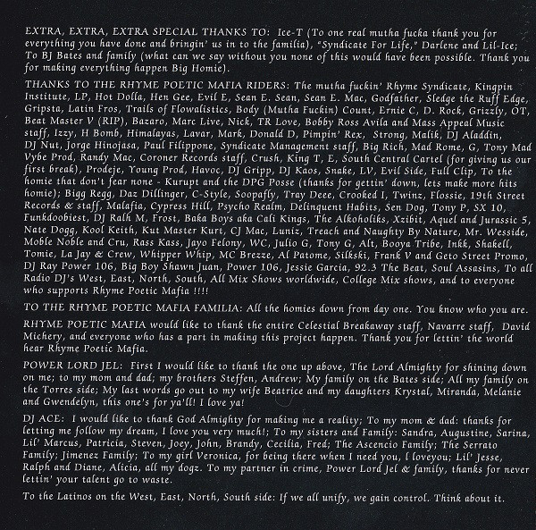 The Root Of All Evil by Rhyme Poetic Mafia (CD 1998 Breakaway ...