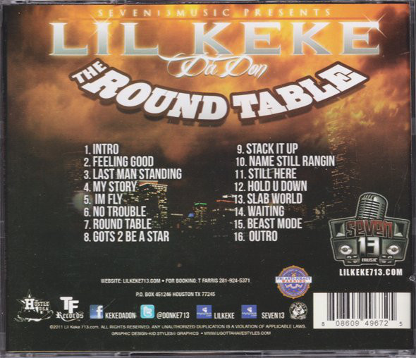 The Round Table by Lil Keke (CD 2011 Seven 13 Music) in Houston | Rap ...