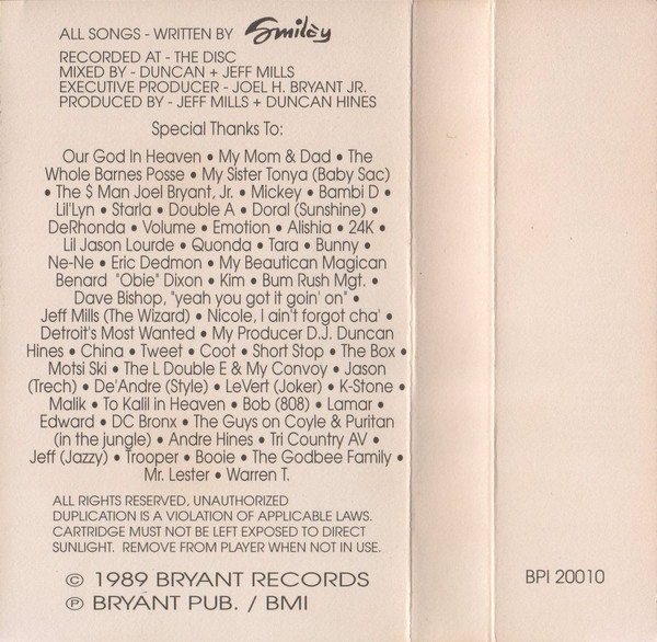 Smiley in Detroit | Rap - The Good Ol'Dayz