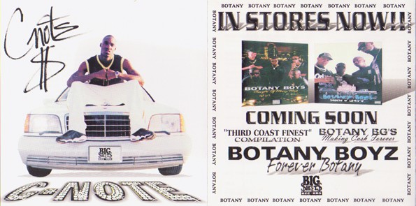 Third Coast Born by C-Note (CD 1999 Big Shot Records) in Houston | Rap ...