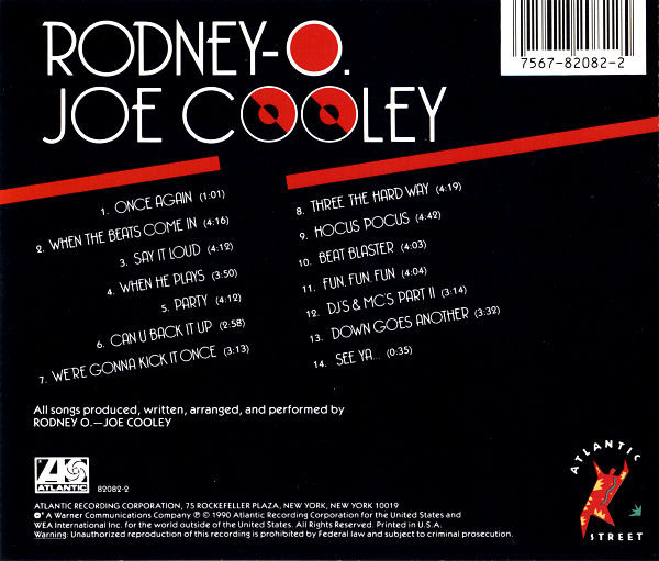 Three the Hard Way by Rodney O & Joe Cooley (CD 1990 Atlantic Recording ...