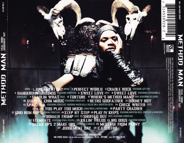 Tical 2000 : Judgement Day by Method Man (CD 1998 Def Jam Recordings ...