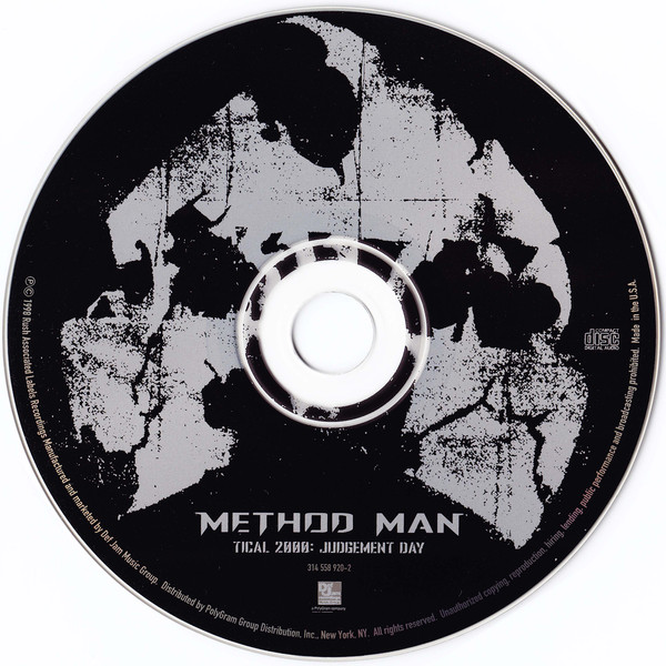Tical 2000 : Judgement Day by Method Man (CD 1998 Def Jam Recordings ...