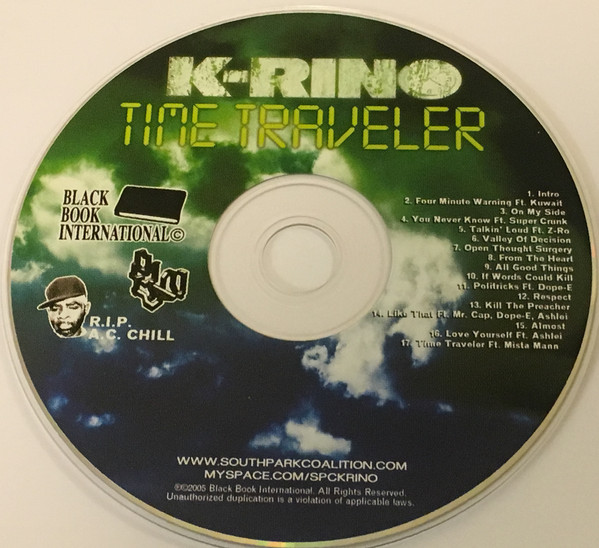 Time Traveler by K-Rino (CD 2005 Black Book International) in Houston ...