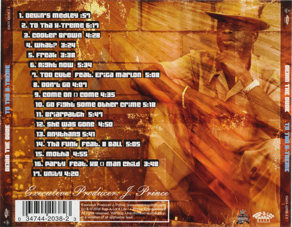 To Tha X-Treme by Devin The Dude (CD 2004 J. Prince Entertainment) in ...