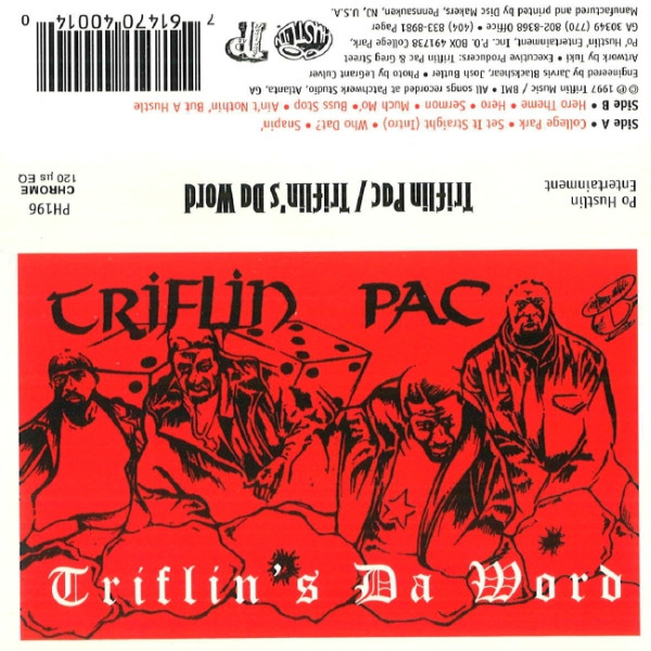 Triflin's Da Word by Triflin Pac (CD 1997 Po Hustlin Entertainment) in ...