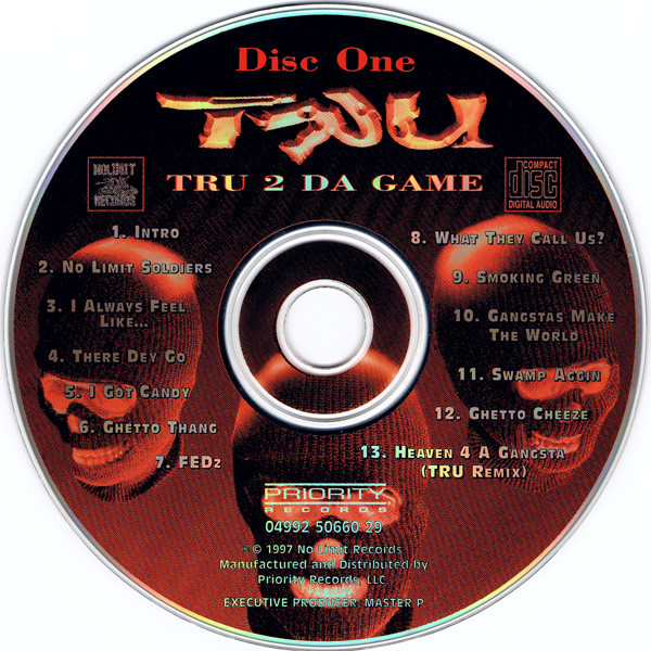 Tru (Koch Records, No Limit Records, The New No Limit Records) in New ...