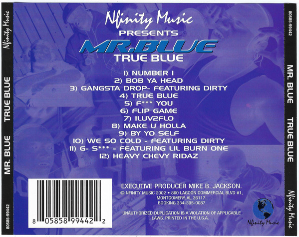 True Blue by Mr. Blue (CD 2002 Nfinity Music) in Montgomery | Rap - The ...