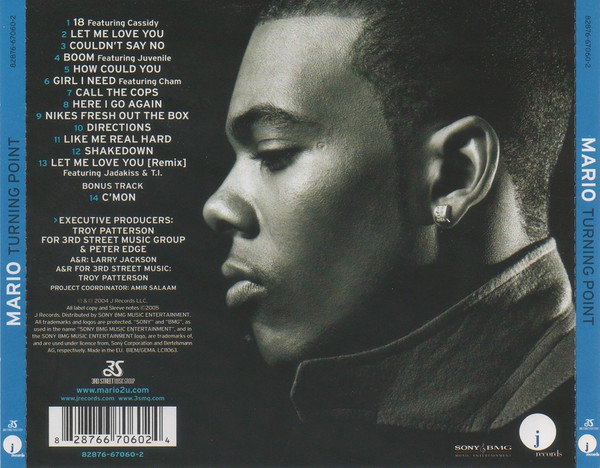 Turning Point by Mario (CD 2004 J Records) in | Rap - The Good Ol'Dayz