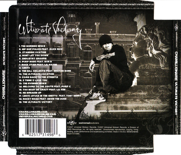 Ultimate Victory by Chamillionaire (CD 2007 Chamillitary Entertainment ...