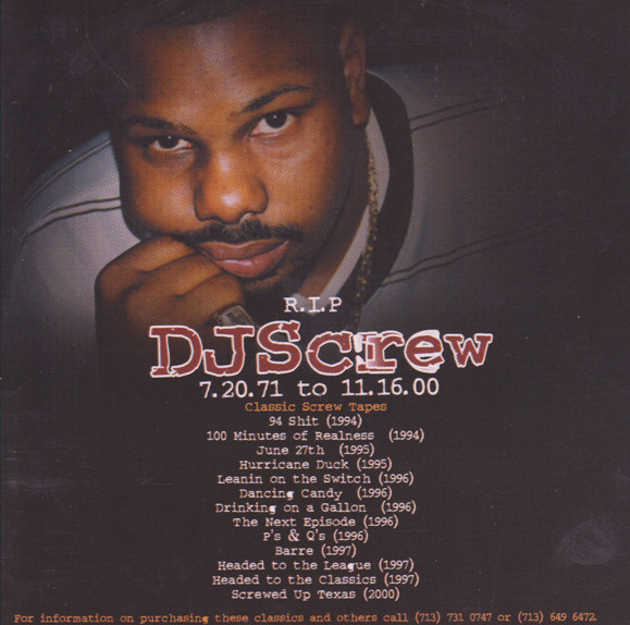 Unconditional Luv A Memorial To DJ Screw by Al-D (CD 2002 Fukusumi ...